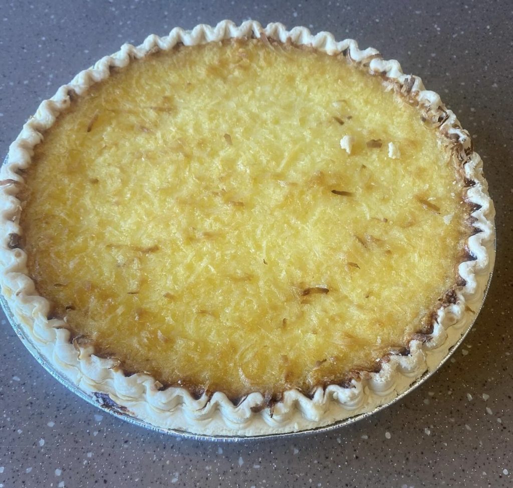 Coconut custard | Piazza's Bakery